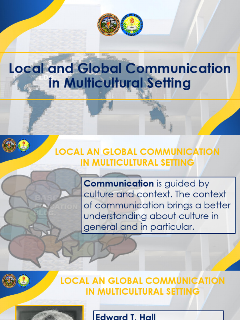Local and Global Communication in Multicultural Setting | PDF ...
