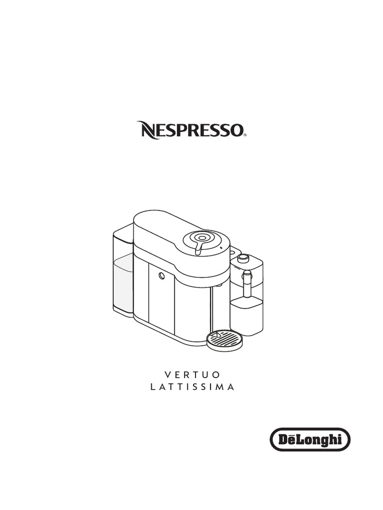 Vertuo Lattissima User Manial EN | PDF | Drink