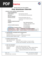 PAC Powder Safety Data Sheet | PDF | Water | Sodium Carbonate