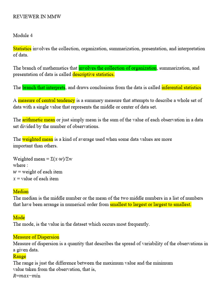 Reviewer in MMW Finals | PDF | Science & Mathematics