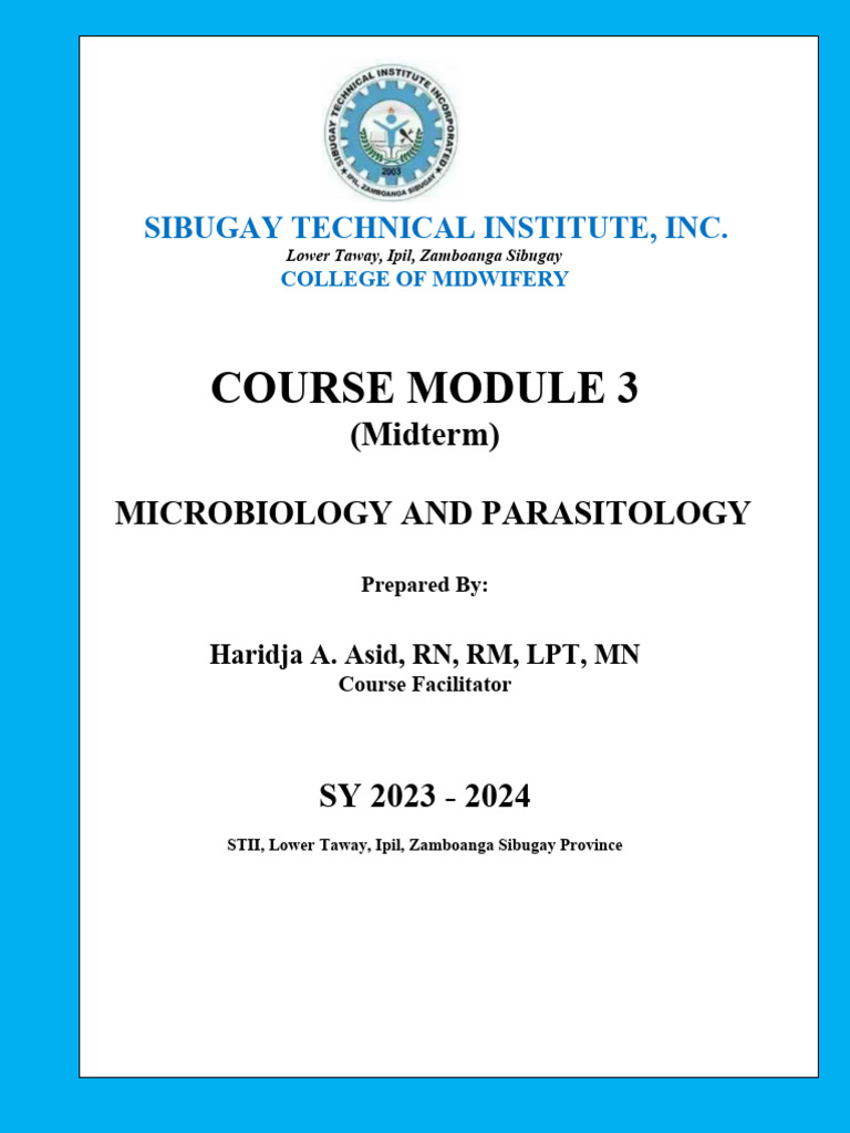 Midterm Module Micropara BSM 2 | PDF | Streptococcus | Spectrophotometry