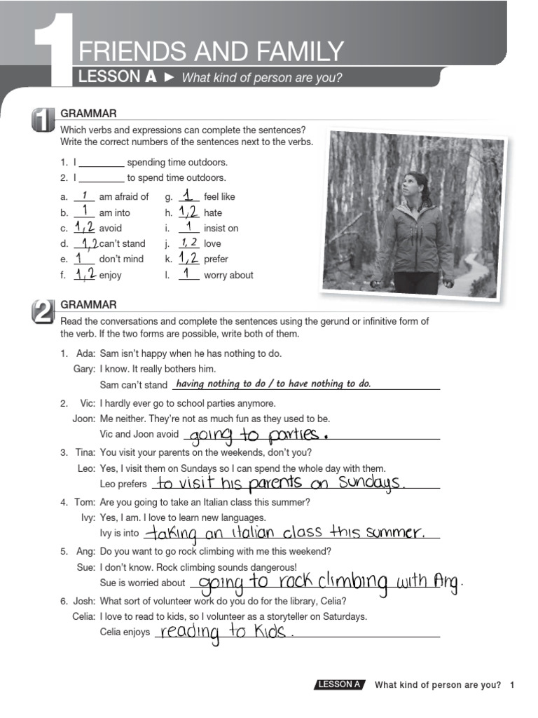 Grammar: Verbs and Family Descriptions | PDF | Sibling | Linguistics