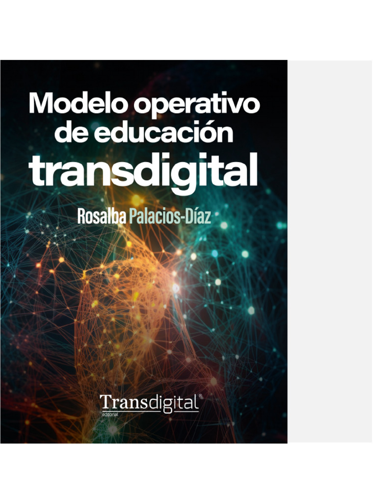 Modelo Operativo de Educación Transdigital | PDF | Aprendizaje | Conocimiento