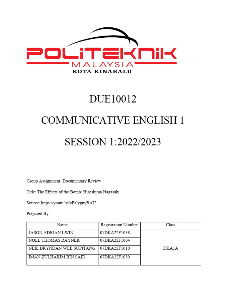 Effects of The Hiroshima and Nagasaki Atomic Bombing | PDF | Atomic ...