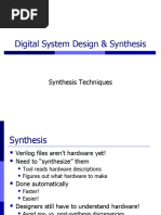Synthesis Optimization Techniques | PDF