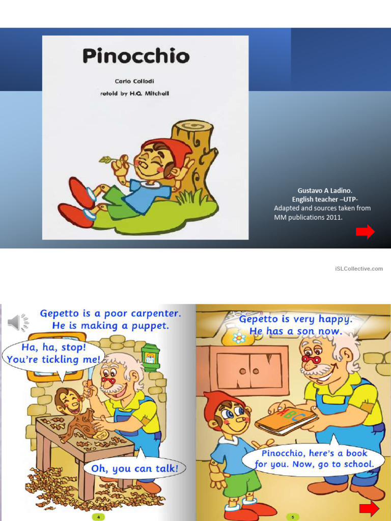 Pinocchio Pronunciation Guide | PDF | Language Arts & Discipline ...