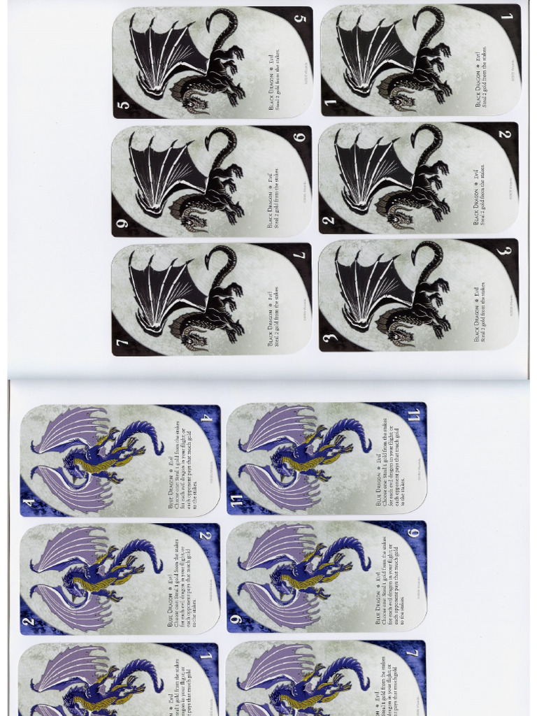 3 Dragon Ante Set Cards | PDF