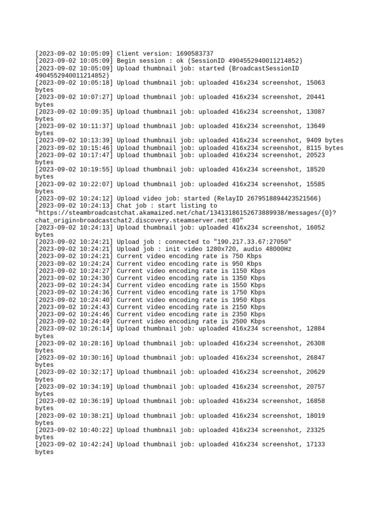 Broadcast Log | PDF | Computing | Digital Technology