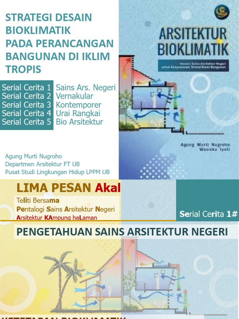 Arsitektur Bioklimatik | PDF