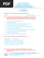 Pang Angkop Worksheet Gabay - PH | PDF