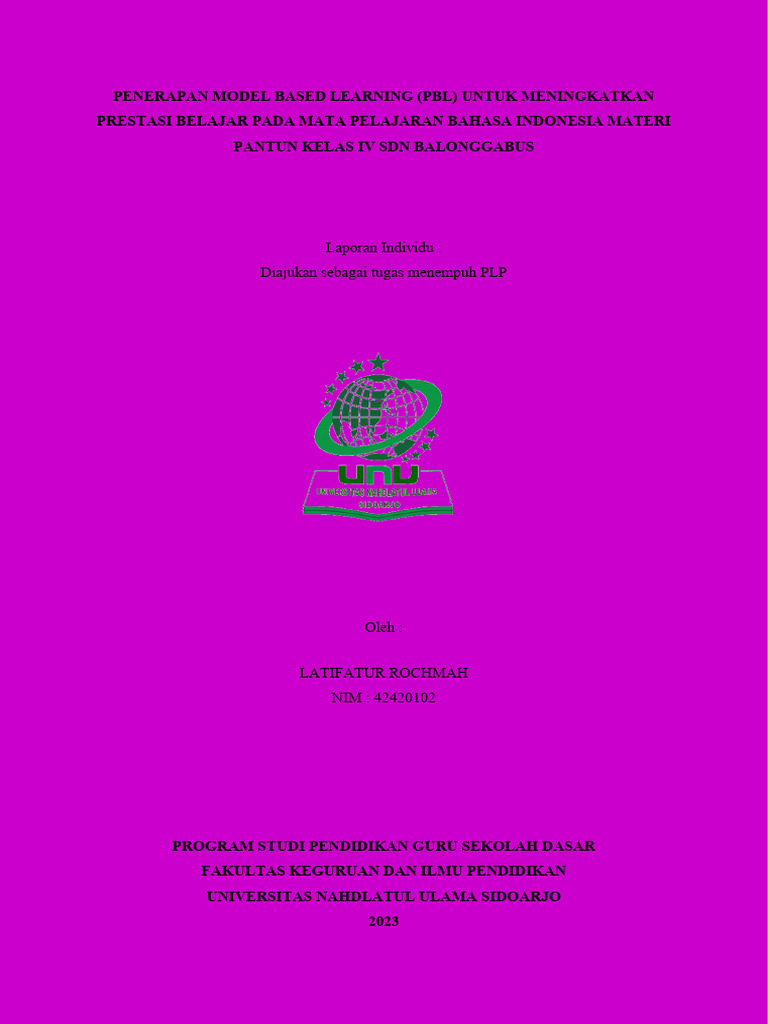 Laporan Individu - PLP | PDF