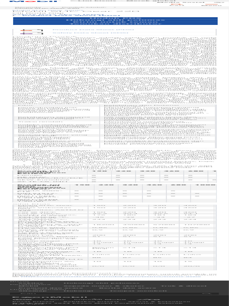 Mobil SHC Gear 220 | PDF