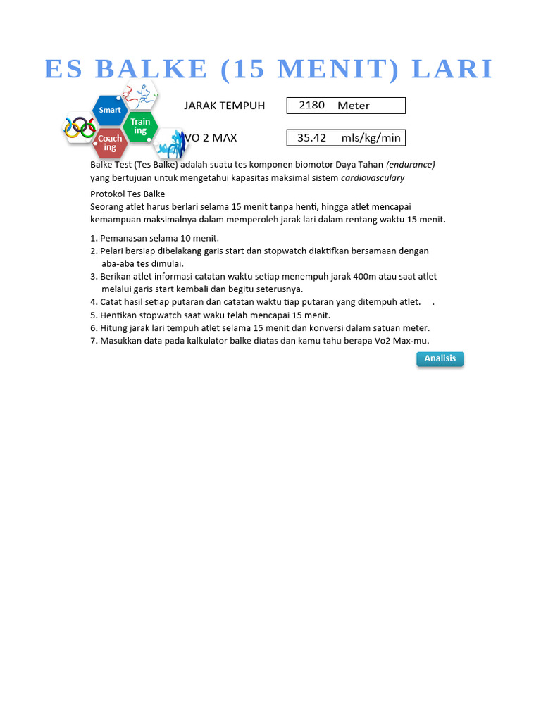 Calculator Balke | PDF
