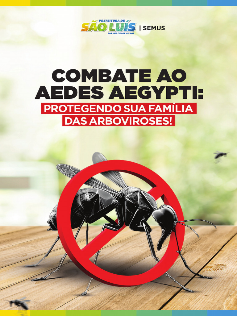 Aedes Aegypti Cartilha | PDF | Vírus da Zika | Aedes aegypti
