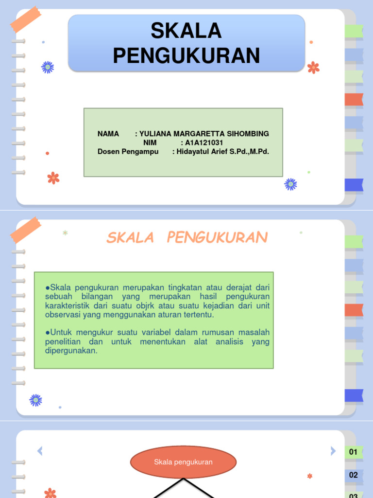 Skala Pengukuran | PDF