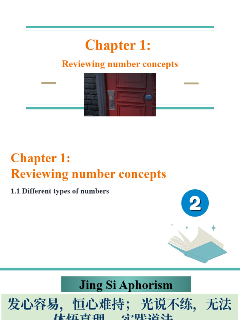 Reviewing Number Concepts - D | PDF | Numbers | Mathematical Notation