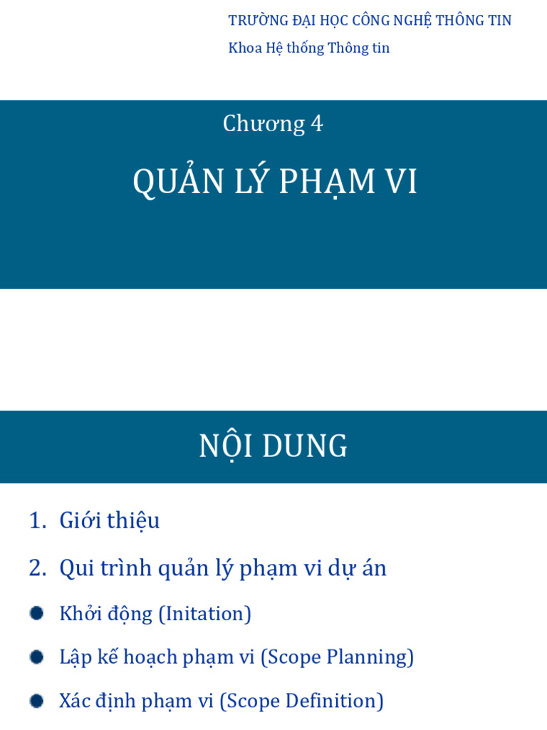 Nhan - Chuong 4 - QLPhamVi - NOGD | PDF