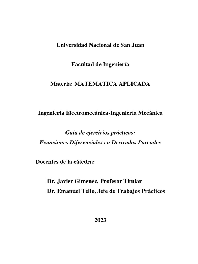 Practica3-EDDP 2023 | PDF | Ecuaciones | Ecuaciones diferenciales