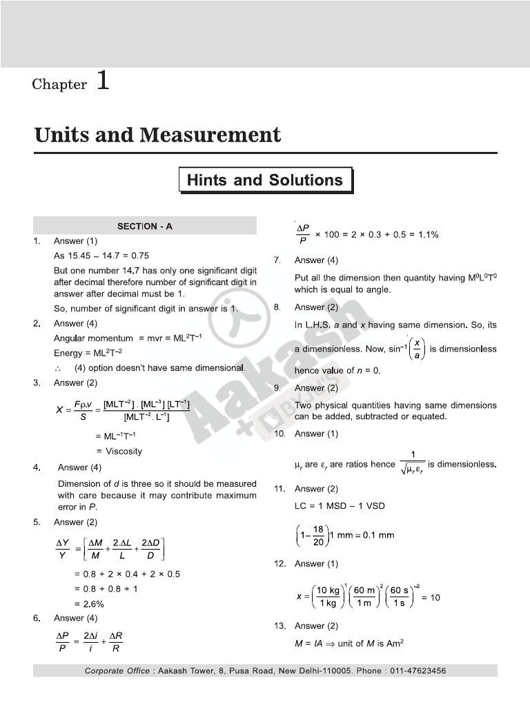 CLS LLEAP 22 23 P2 Phy Part 2 Set 1 Chapter 1 | PDF