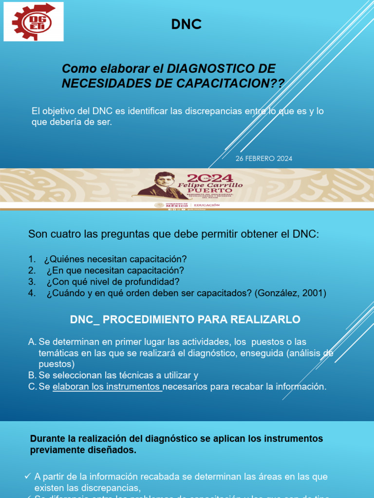 Pasos para DNC | PDF
