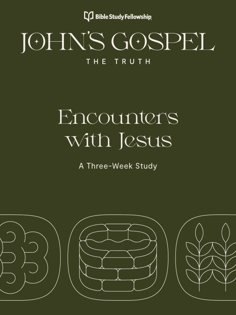 BSF Johns Gospel Mini Study 1 2 | PDF | Jesus | Samaria