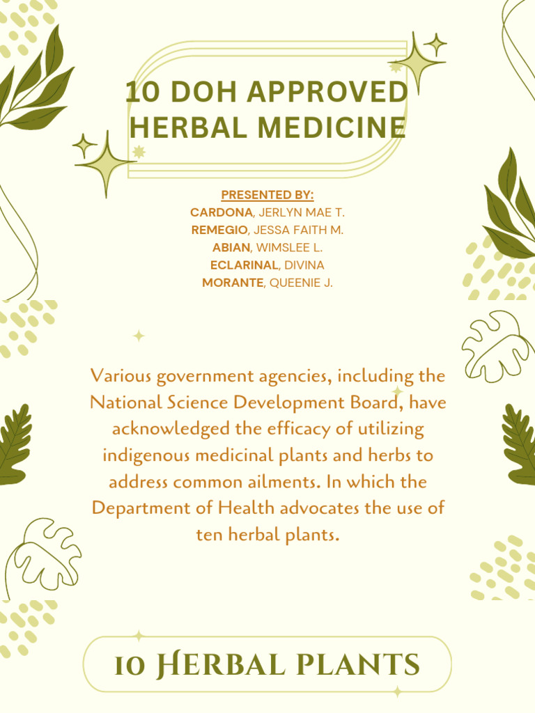 10 Doh Approved - 20240122 - 214954 - 0000 | PDF | Alternative Medicine ...