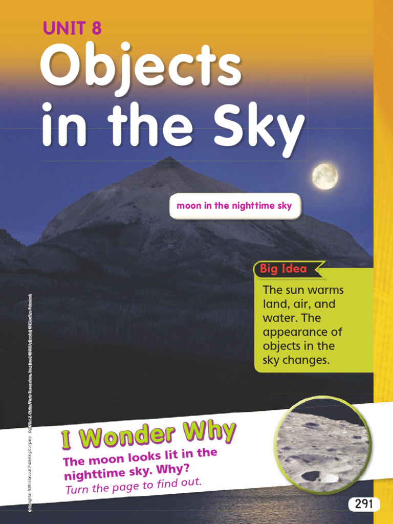 Objects in The Sky: I Wonder Why | PDF | Sky | Shadow