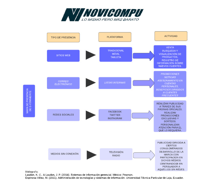 Mapa de Presencia E-Commerce | PDF | Comercio electrónico | Informática