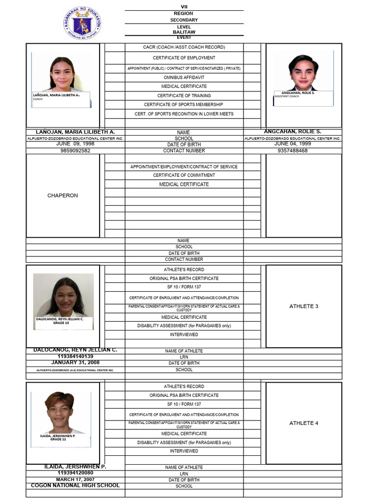 2024 Photo Gallery Elem Sec | PDF | Legal Documents | Written Communication