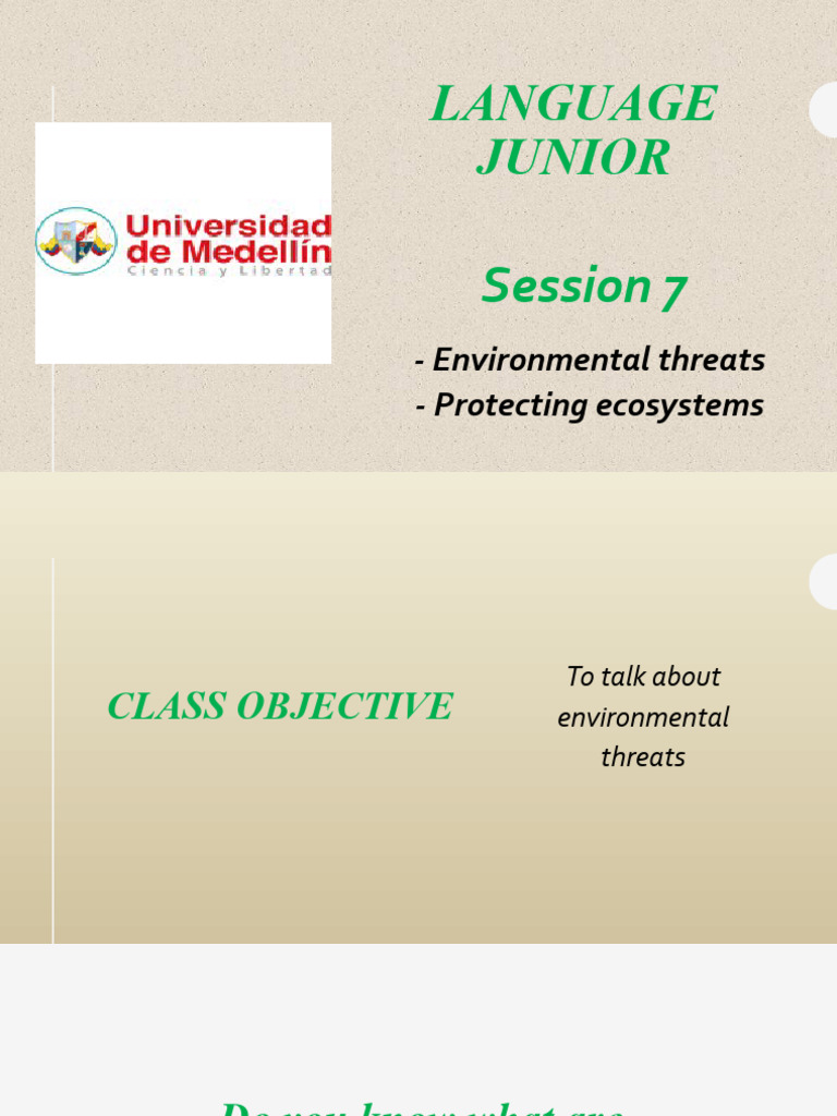 Session 7 - Level 7 | PDF