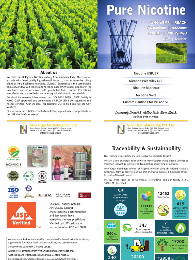 Nico Orgo Brochure | PDF