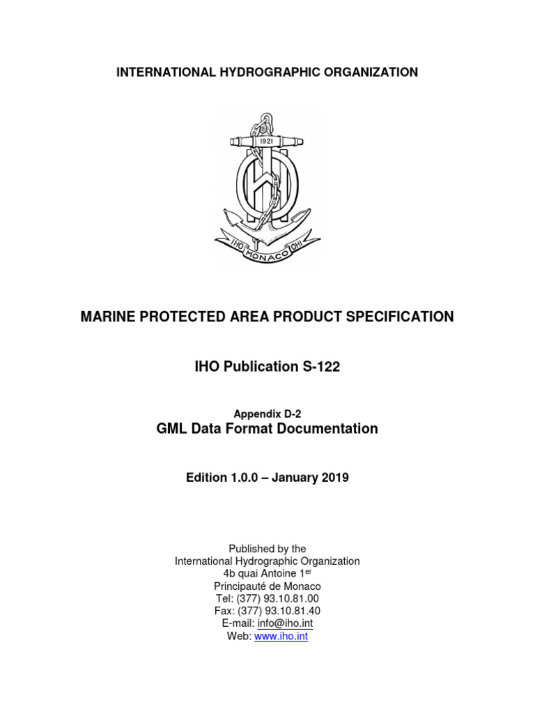S-122AppD-2 en GML Data Format Documentation Ed1.0.0 | PDF | Computing | Data