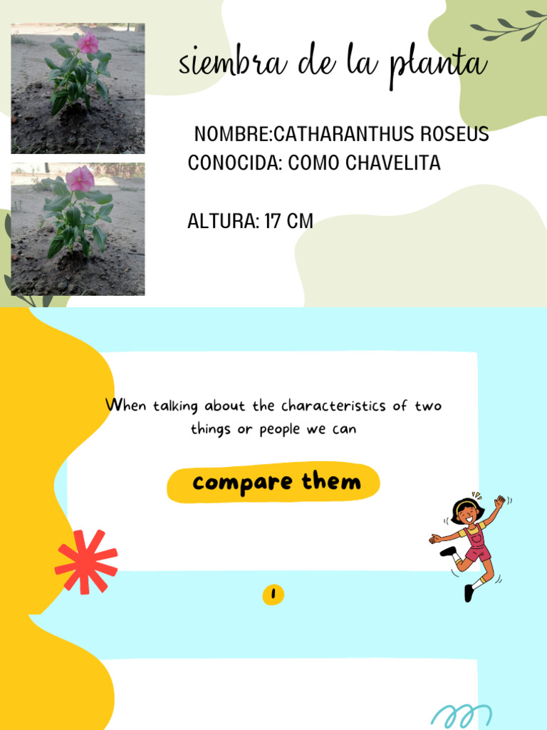 Colorful Illustrative Comparative Adjectives Presentation Recurso de ...