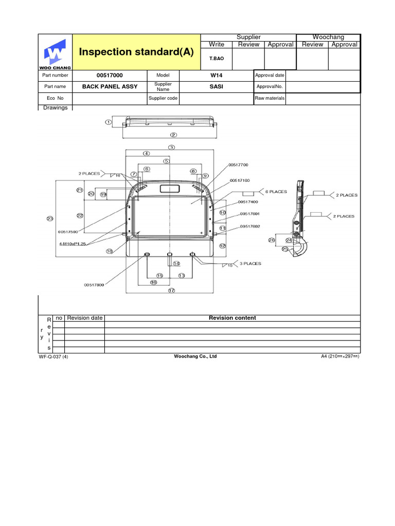 Inspection Standard | PDF | Business Process | Mechanical Engineering