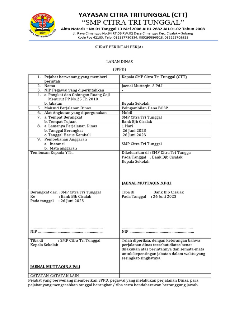 SPPD Juni 2023 | PDF