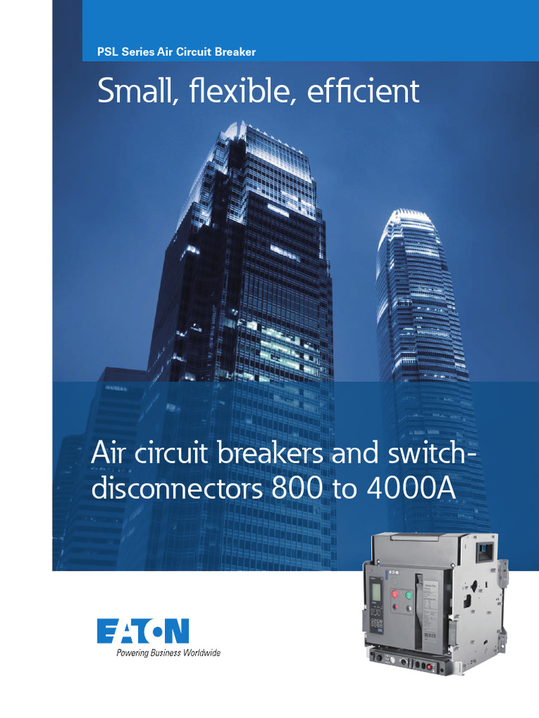 13) EATON ACB PSL Catalogue | PDF | Electrical Grid | Electric Power ...
