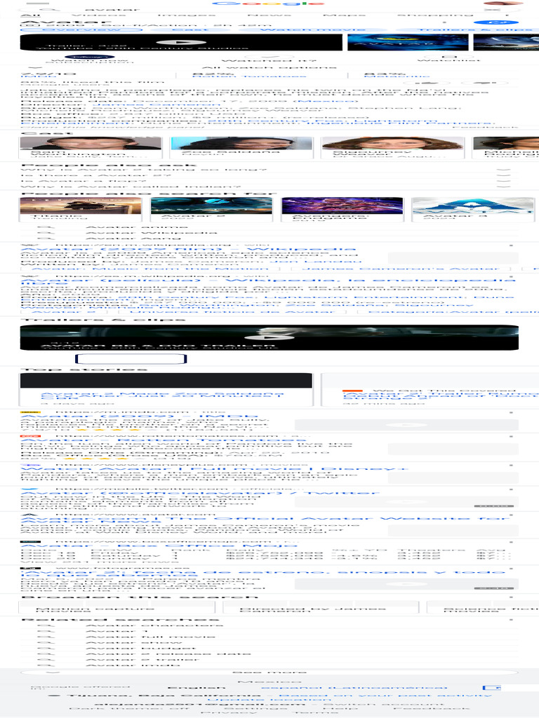 Avatar - Google Search | PDF | Avatar (2009 Film) | Works