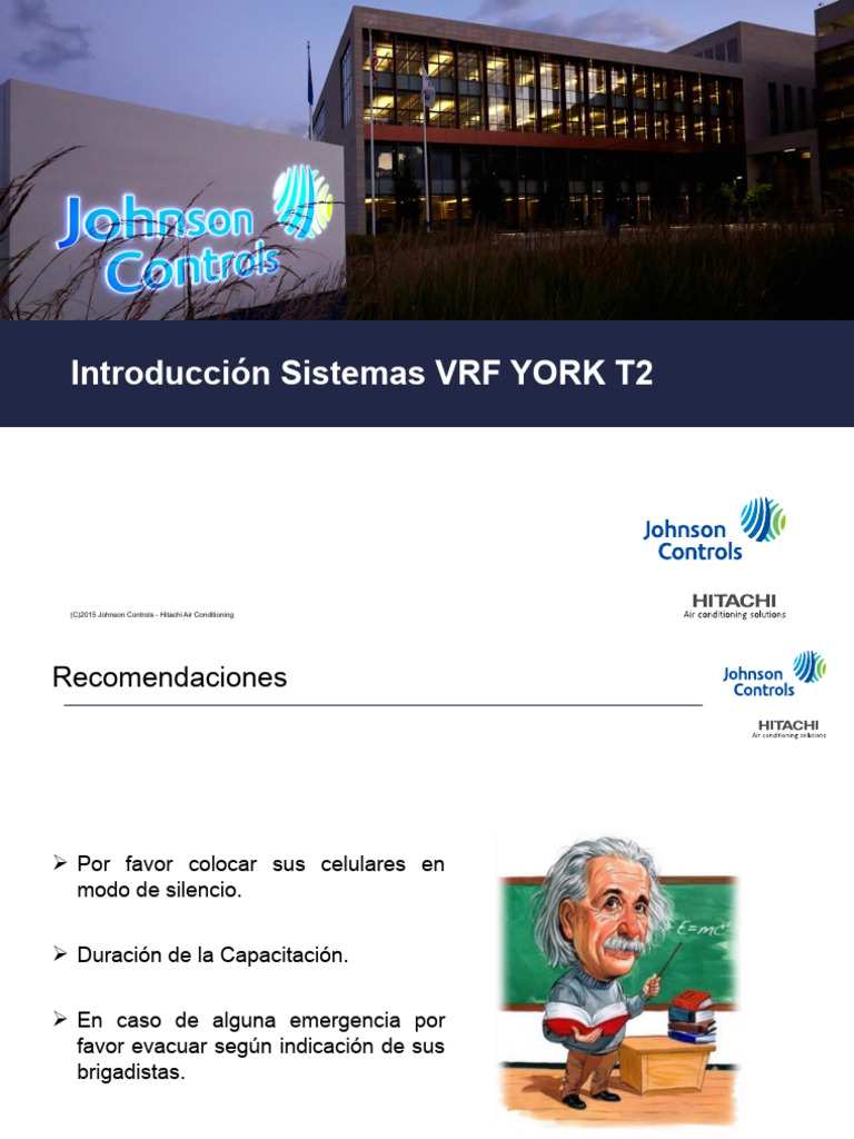 Introducción VRF York | PDF | Uso eficiente de energía | Control remoto