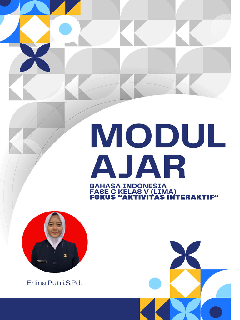 Modul Ajar Bahasa Indonesia Fokus Aktivitas Interaktif | PDF