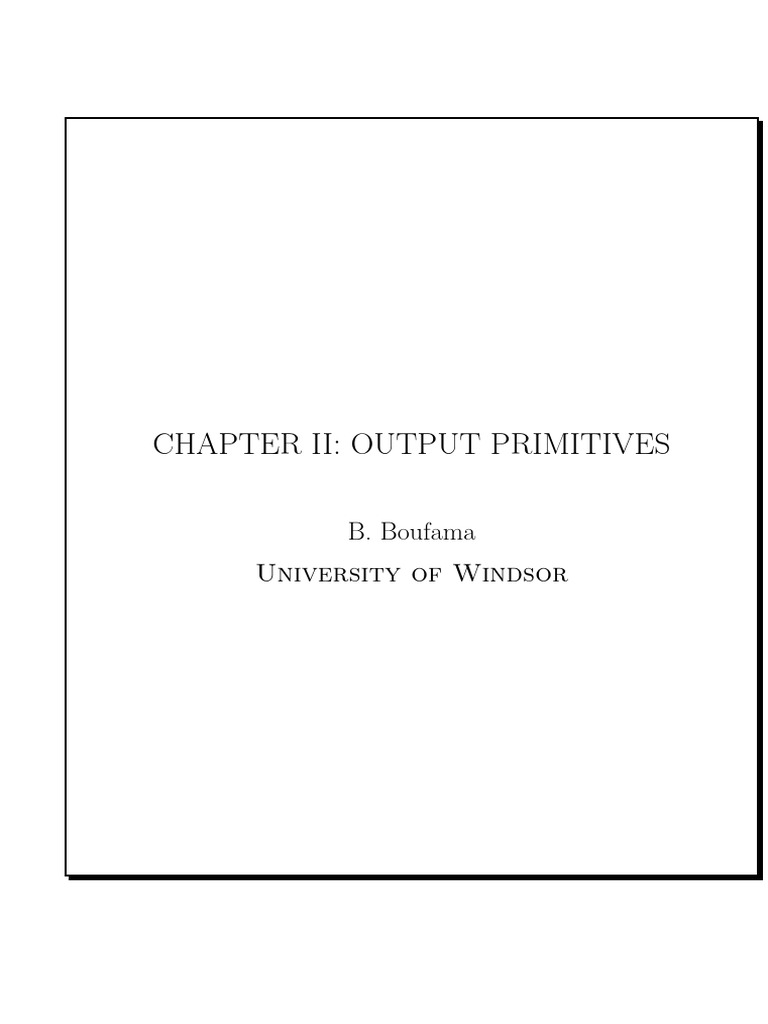 Chap2 Bis | PDF | Shape | Computer Programming