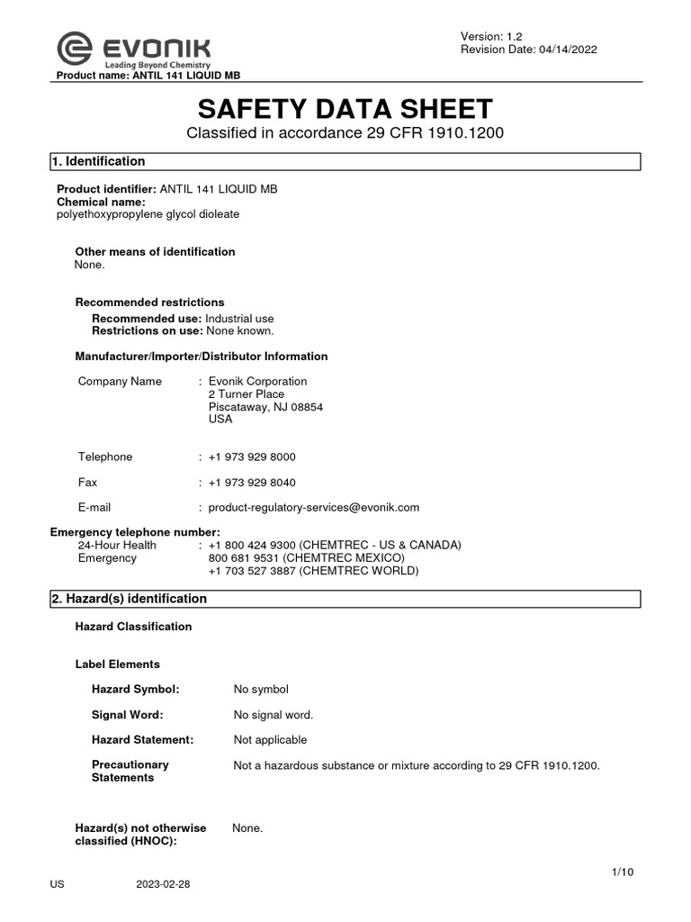 Antil 141 | PDF | Toxicity | Superfund