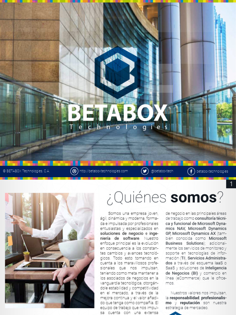 Betabox Tech Brochure | PDF | Ingeniería de software | Software