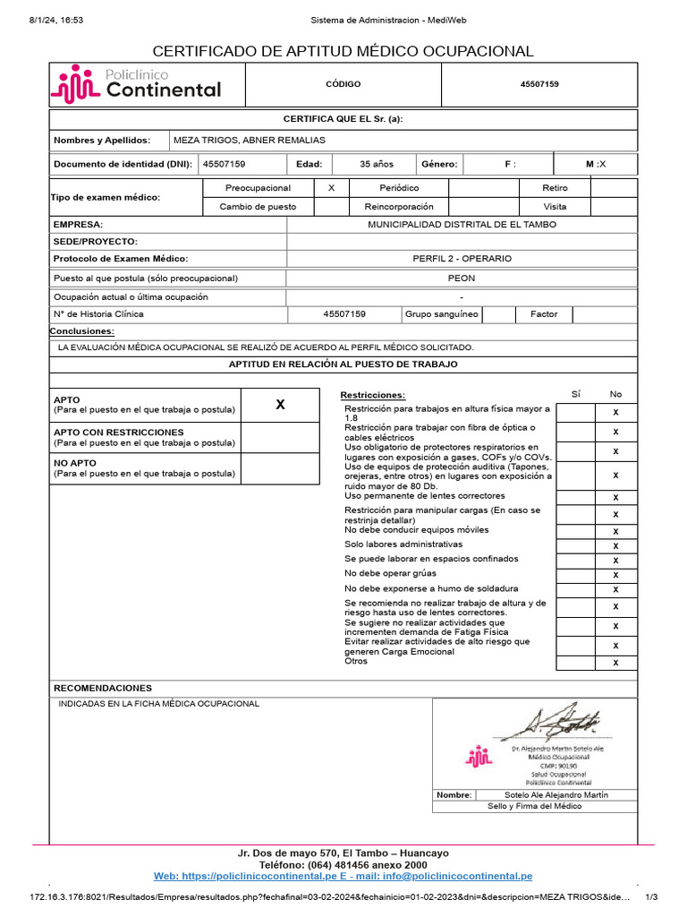 Meza Trigos, Abner Remalias | PDF