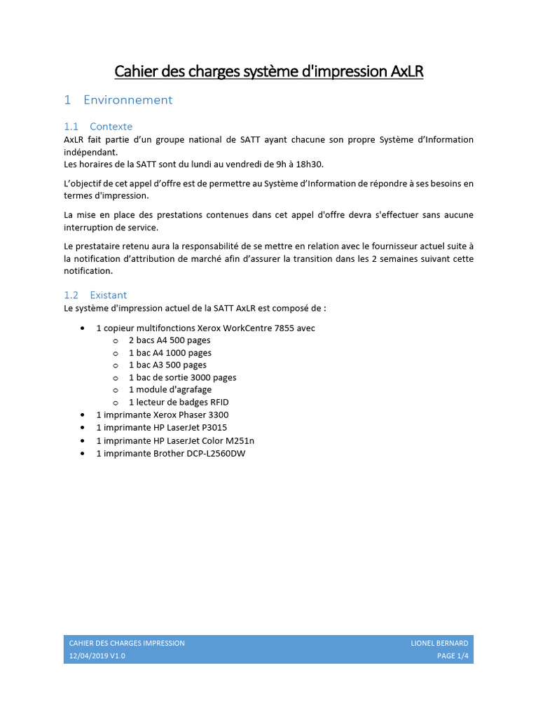 Cahier Des Charges Technique Maison Individuelle – VQTZLH