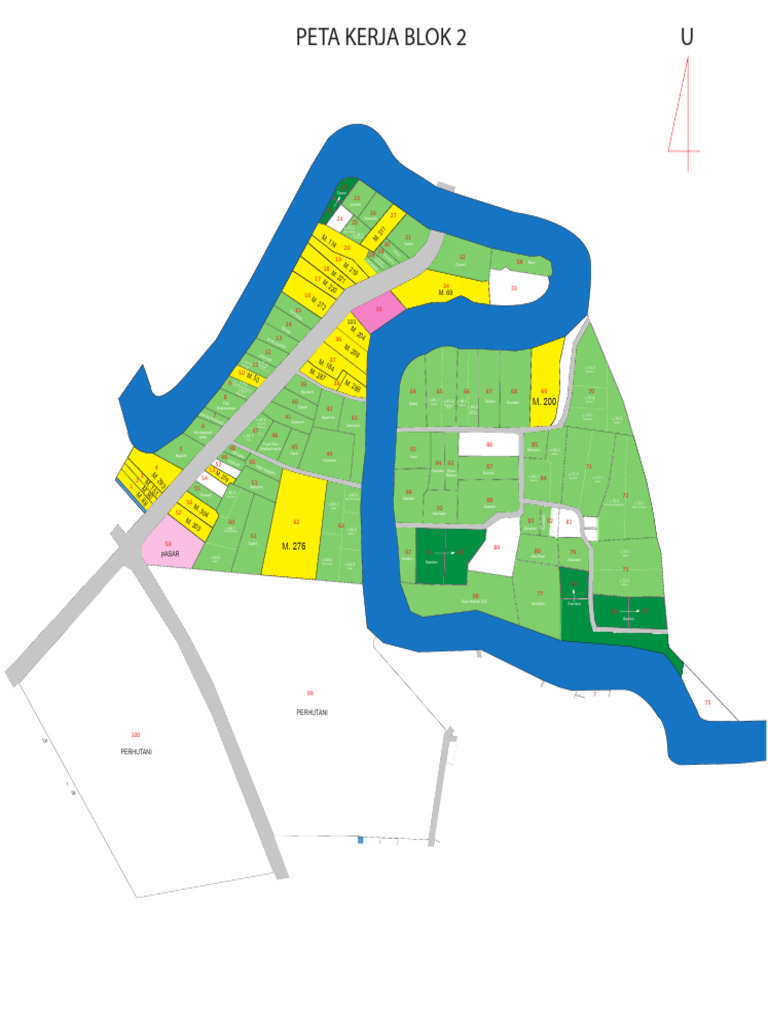 Peta Blok 001 | PDF