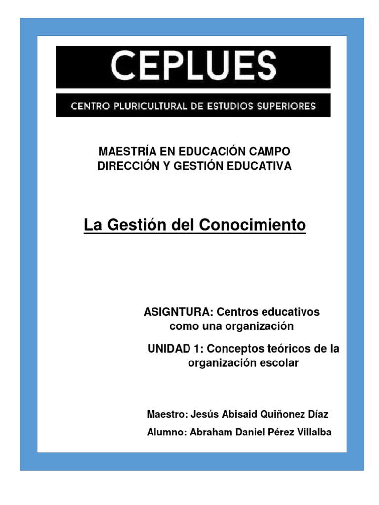 La Gestion Del Conocimiento | PDF | Conocimiento administrativo | Conocimiento