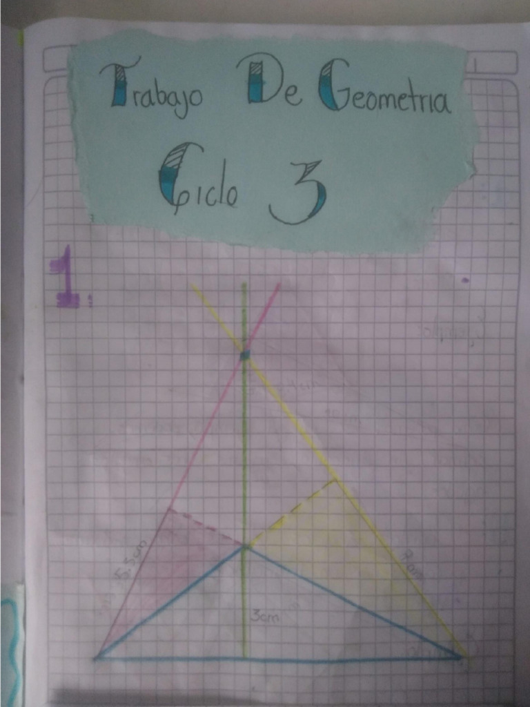 Trabajo de Geometria Ciclo 3 | PDF