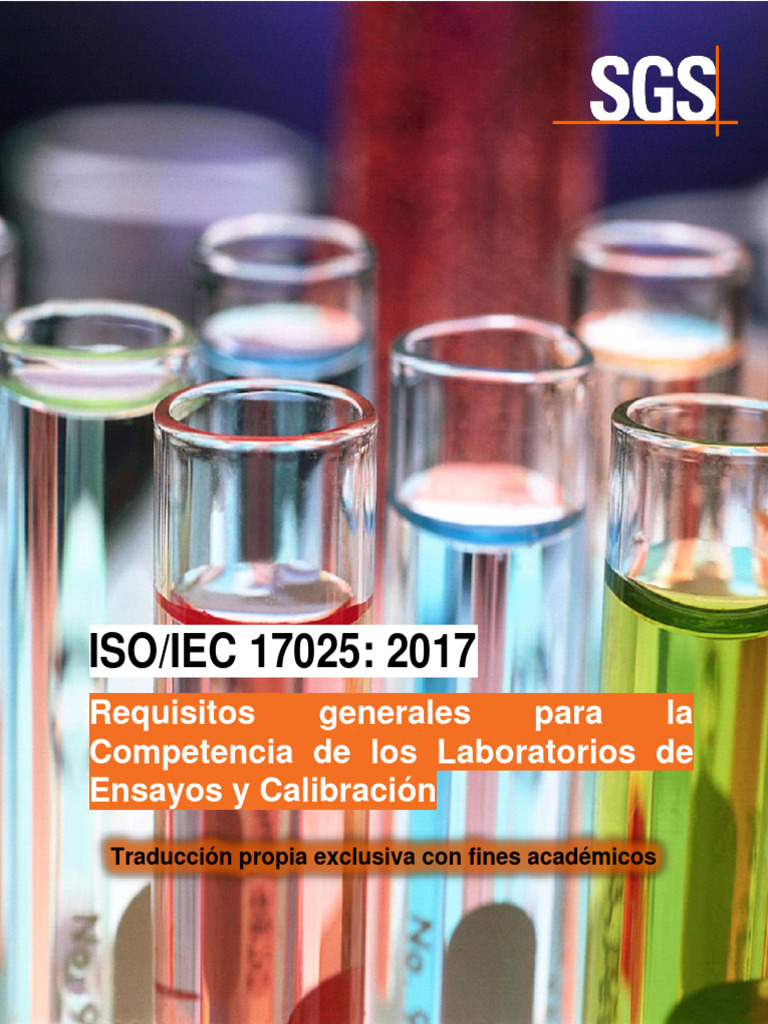 Traducción Propia SGS ISO 17025.2017 | PDF | Calibración | Laboratorios