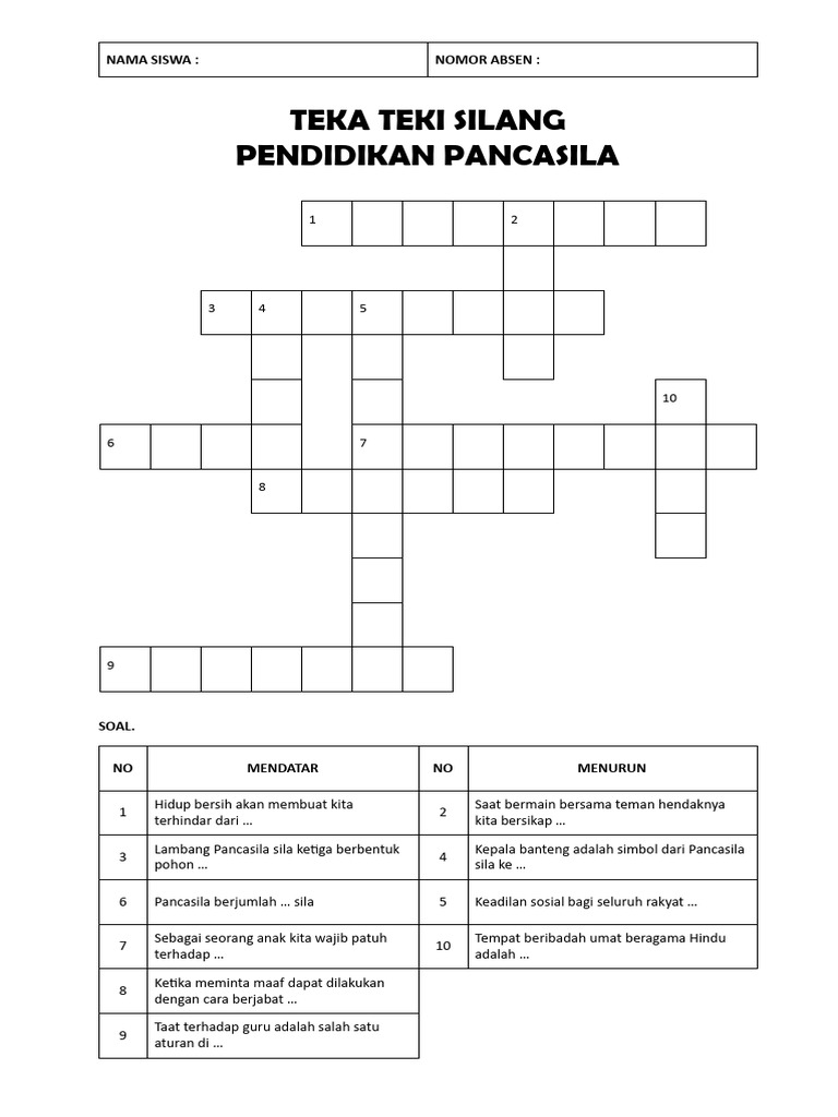 LKPD Pancasila | PDF
