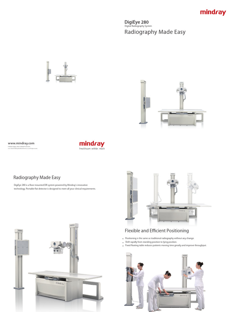 Radiography Made Easy: Digieye 280 | PDF | Radiography | Electrical ...